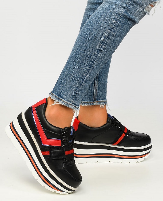 Sneakersi de dama cu platforma sau fara platforma,must have