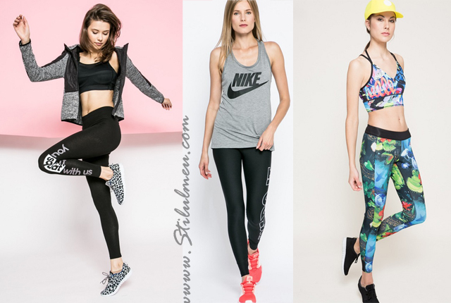 Tinute sportive cu colanti sport "Just Do It"