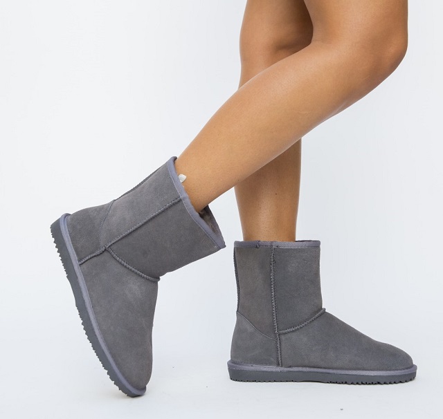 Cizme tip UGG Piele Naturala ️ Colorate Imblanite