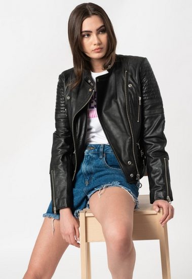 Geaca de piele biker mereu la moda!