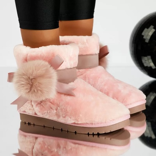 Cizme tip UGG Piele Naturala ️ Colorate Imblanite