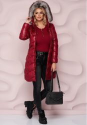 Sa uitam de frig purtand geci de iarna dama lungi cu blanita!