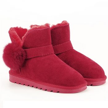 Cizme tip UGG Piele Naturala ️ Colorate Imblanite