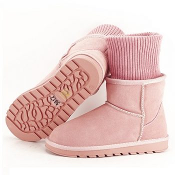 Cizme tip UGG Piele Naturala ️ Colorate Imblanite