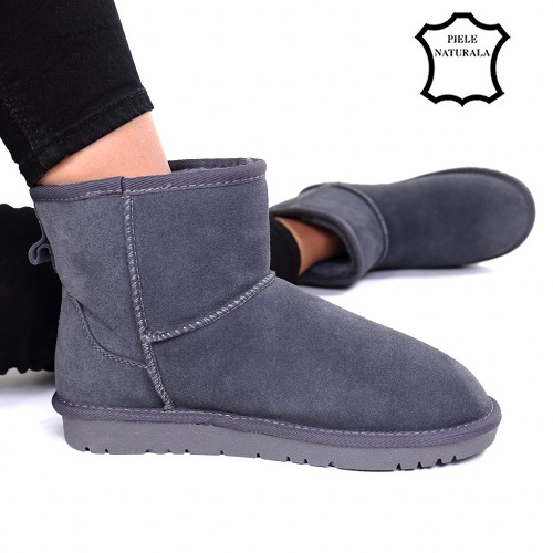 Cizme tip UGG Piele Naturala ️ Colorate Imblanite