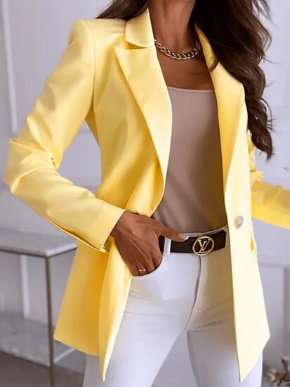 Cele mai frumoase modele de sacouri dama elegante colorate si la moda ...